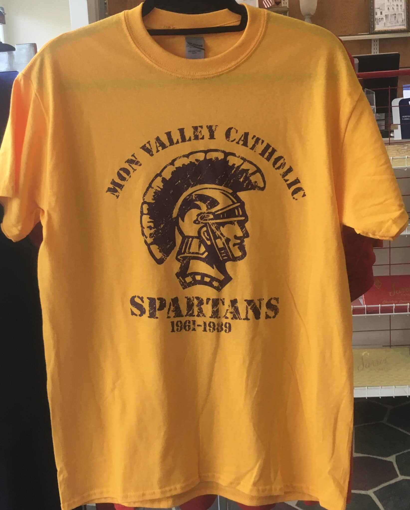 MON VALLEY CATHOLIC High School Throwback T-shirt Youth and Adult Size ...