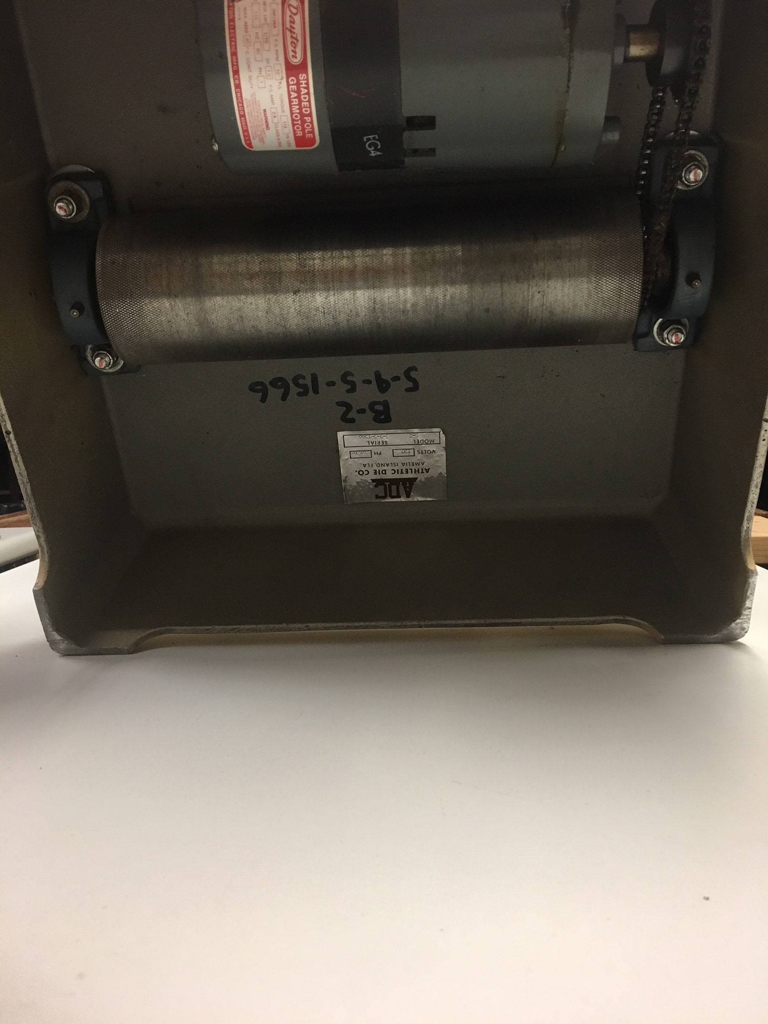 Vintage 80's ADC Die Cutter Model B-2 and ADC Steel Rule Cutting Dies ...