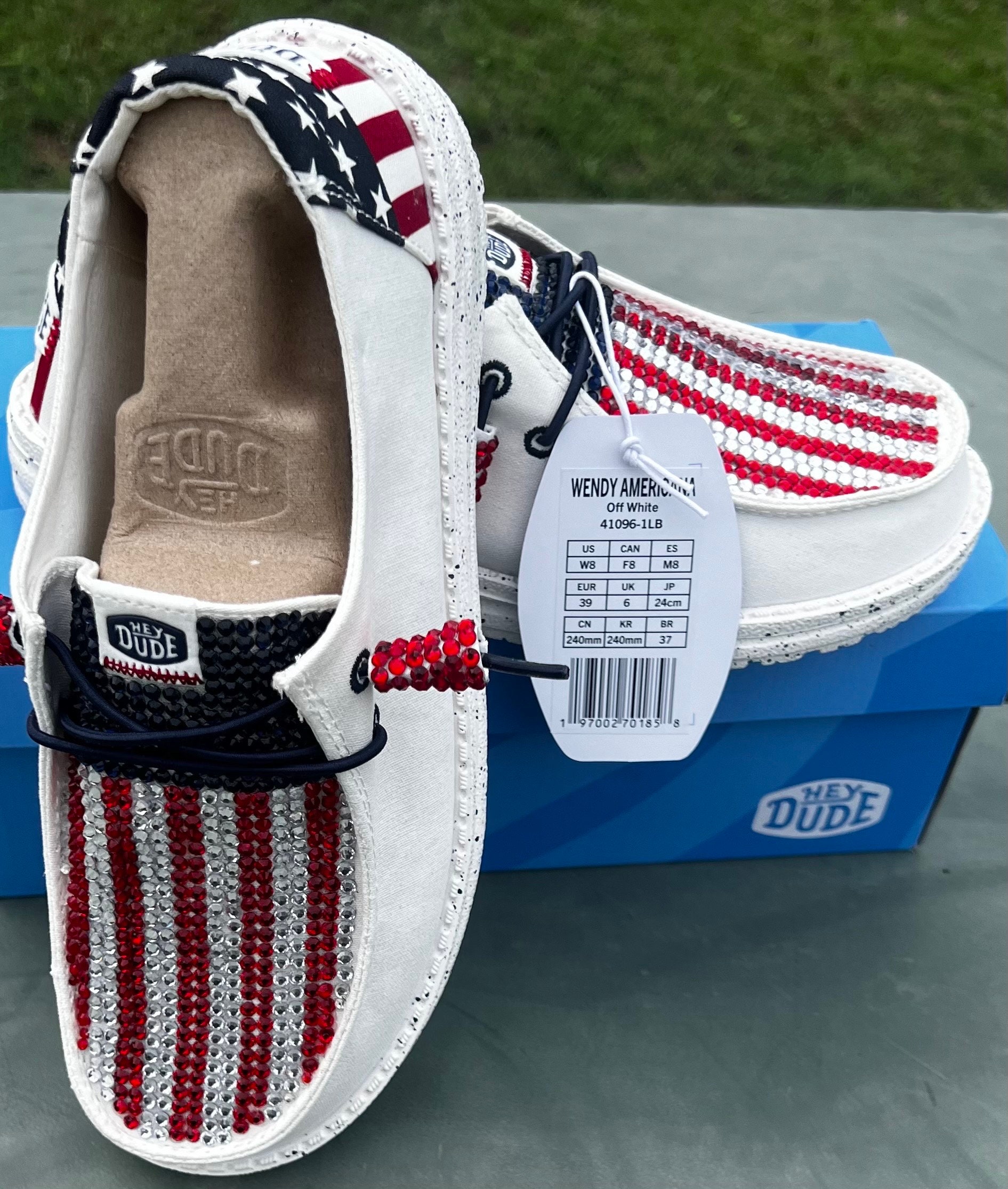 American Flag Hey Dudes - Etsy