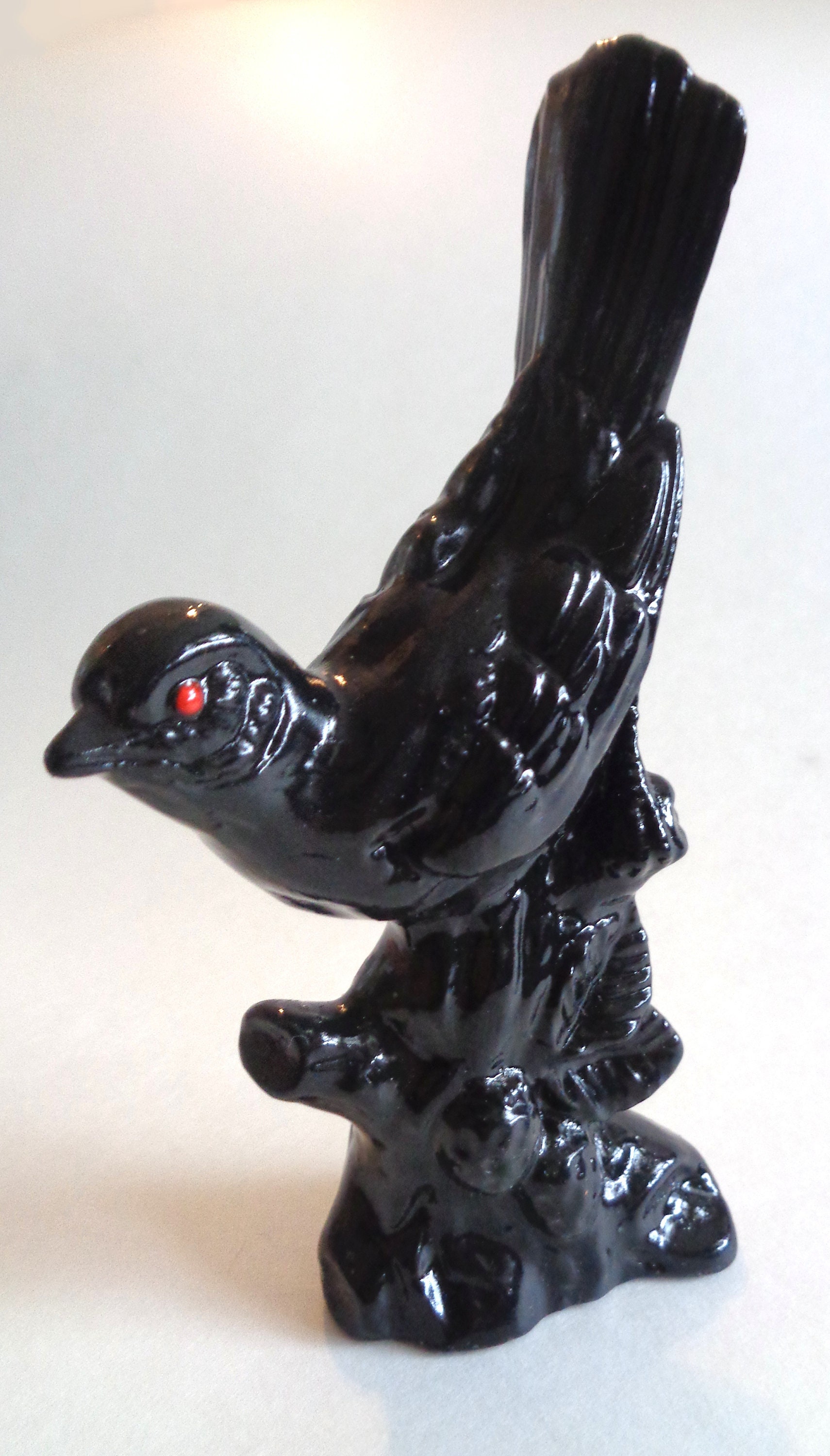 Haunted Bird Figure / Figurine | Etsy