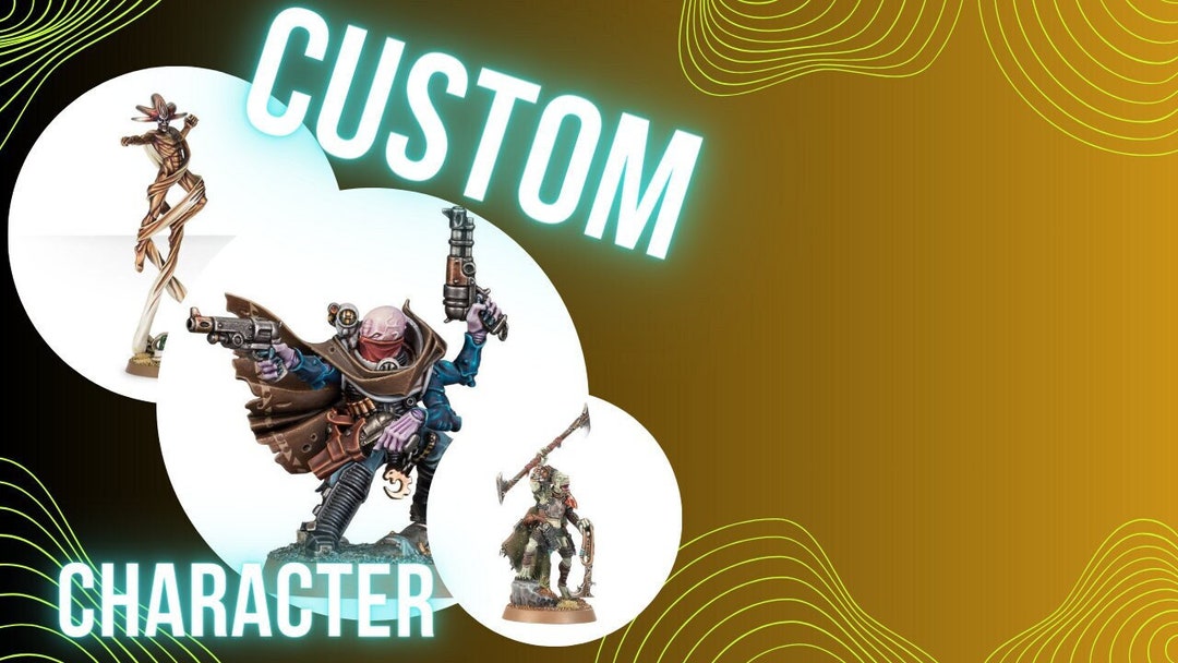 Custom Xenos Character Model 32/40mm Base Size Pro Painted - Etsy