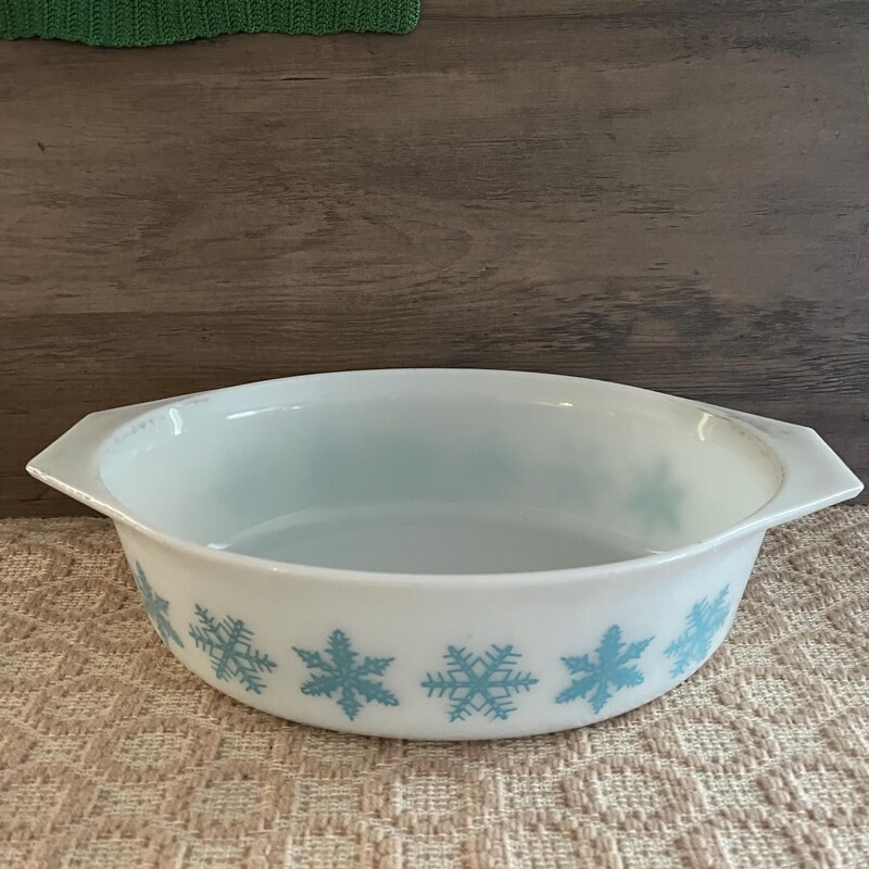 Pyrex Snowflake - Etsy