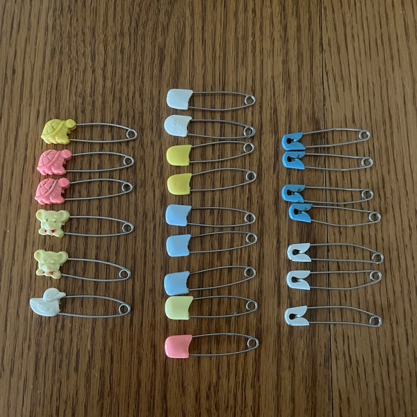 Vintage Diaper Pins - Etsy