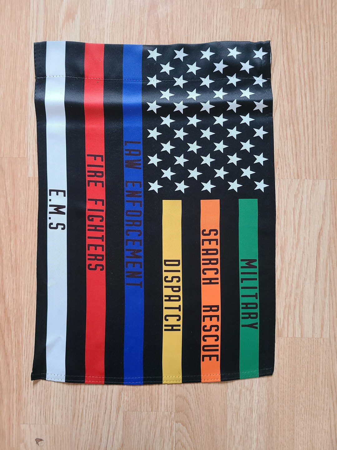 Thin Line, Multi Division Garden Flag - Etsy