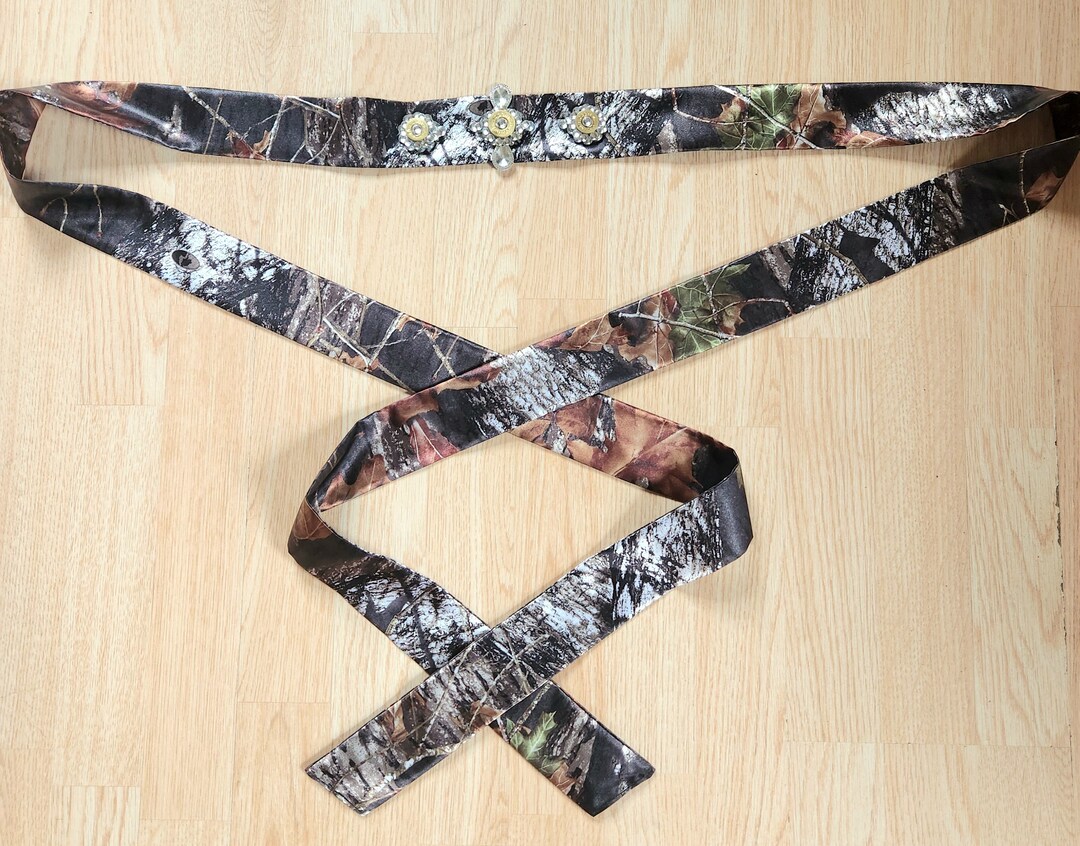 Realtree Camo Dress Sash With Bling, Hunting Sash - Etsy