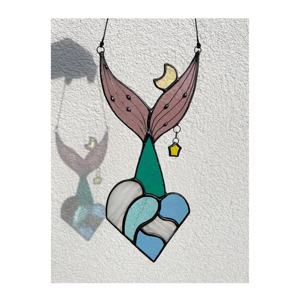 Stained Glass Mermaid Tail - Etsy