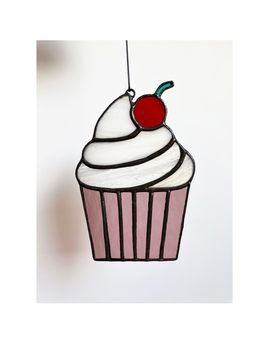 Stained Glass Cupcake,stained Glass Muffin,stained Glass Sweets,stained ...