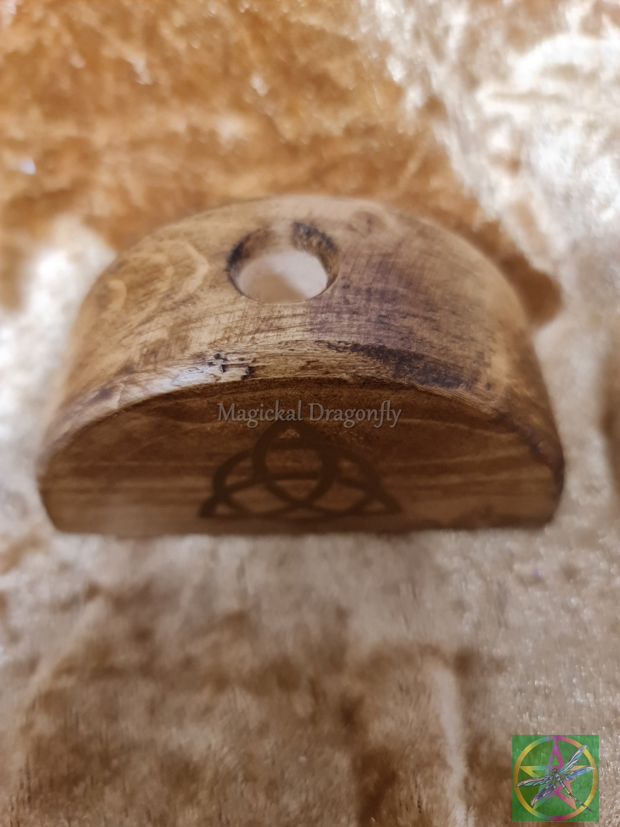 Spell Candle Holder for Witches and Spells - Etsy UK