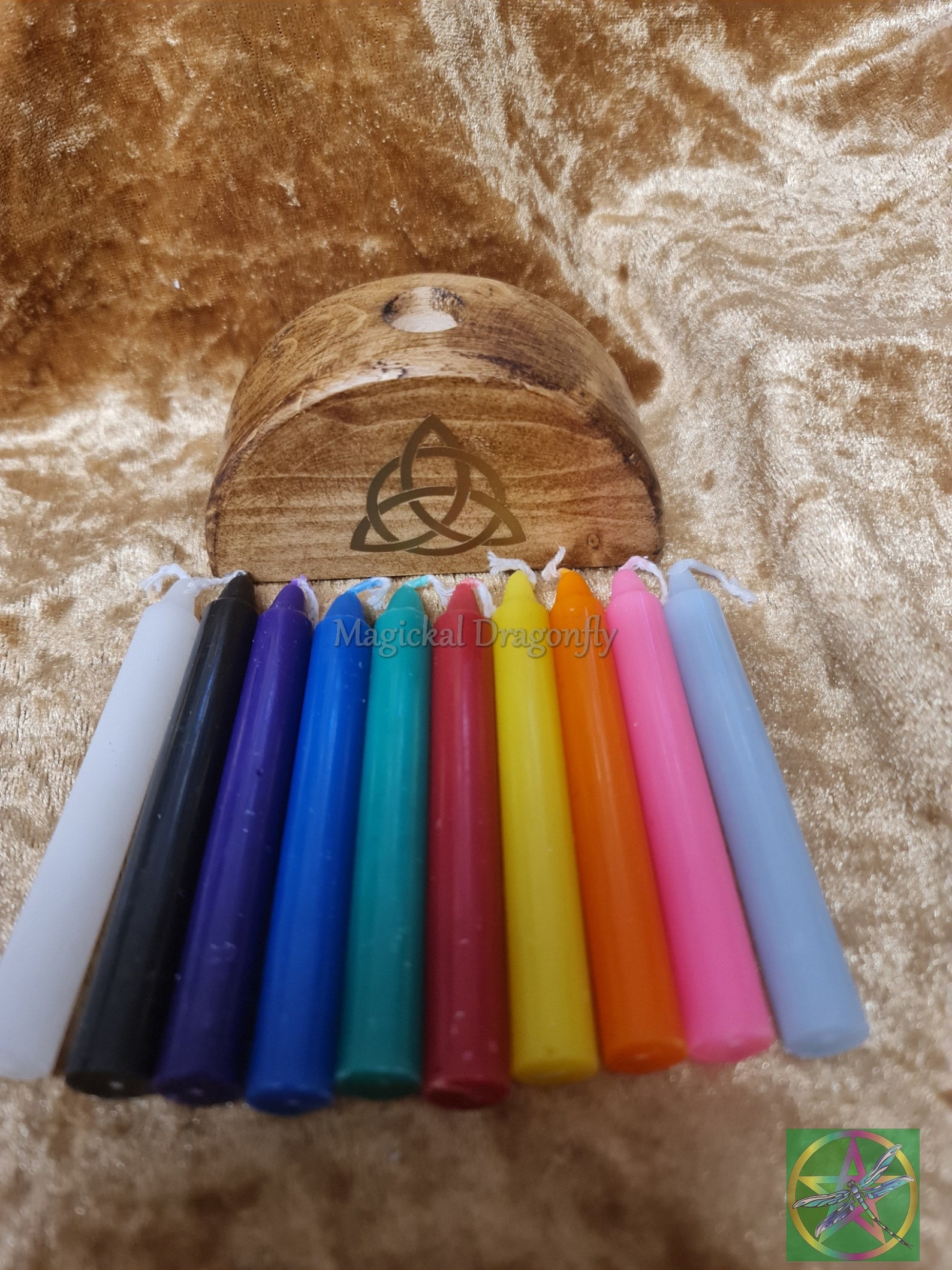 Spell Candle Holder for Witches and Spells - Etsy UK