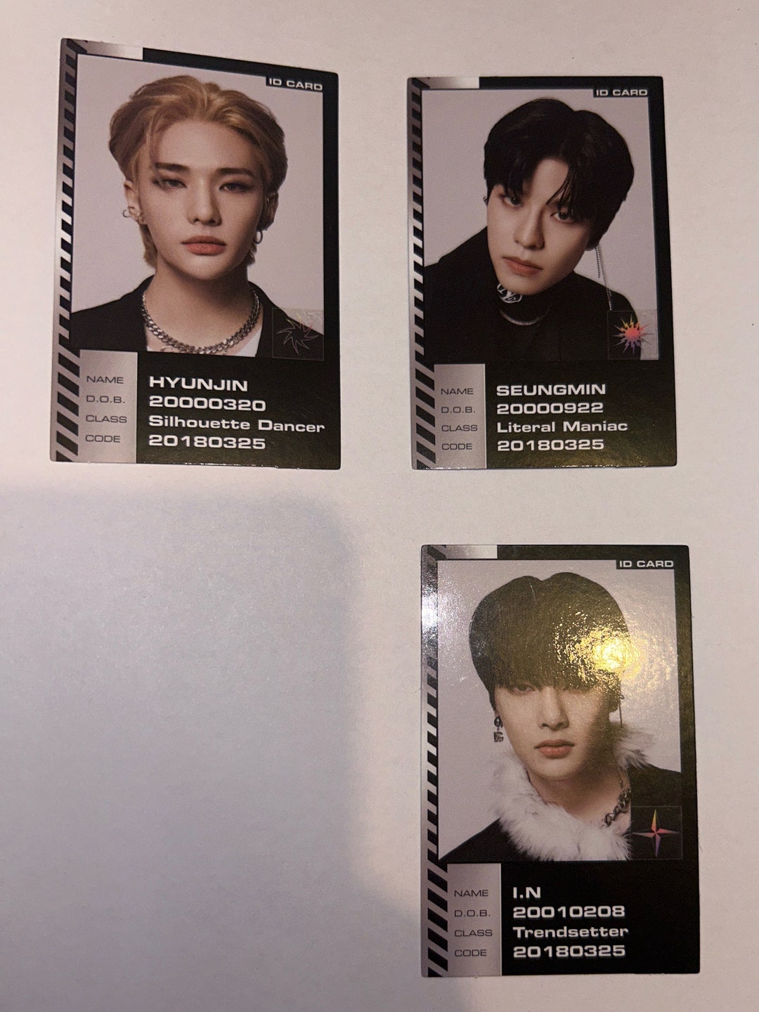 Stray Kids Official Photo Cards - Etsy