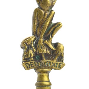 Brass Bell Devon Pixie Bell Devon Imp Bell Vintage Brass Bell Vintage Metalware Dinner Bell ...