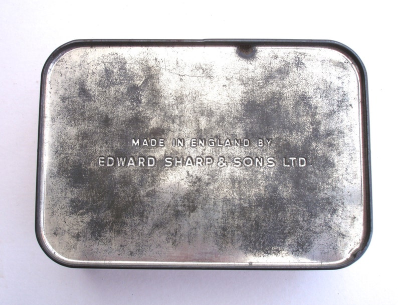 1950s Vintage Tin Edward Sharp Maidstone Kent England Vintage - Etsy