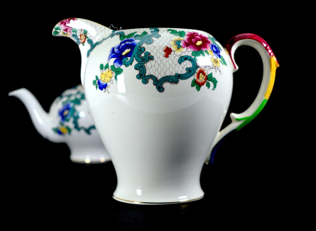 Royal Cauldon Jug, Vintage Water Pitcher, Vintage Creamer - Etsy