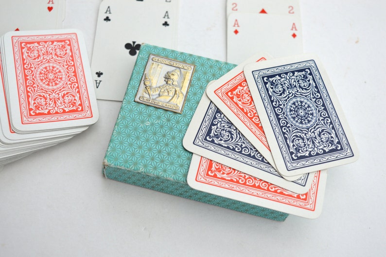 Waddingtons Mini Playing Card Set Vintage Playing Cards Card - Etsy