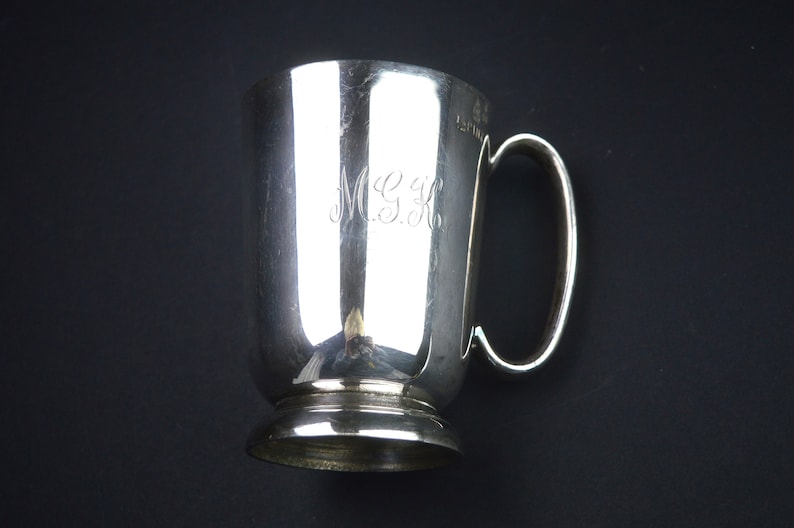 Silver Plated 1/2 Pint Half Pint Tankard Mid Century Silver - Etsy