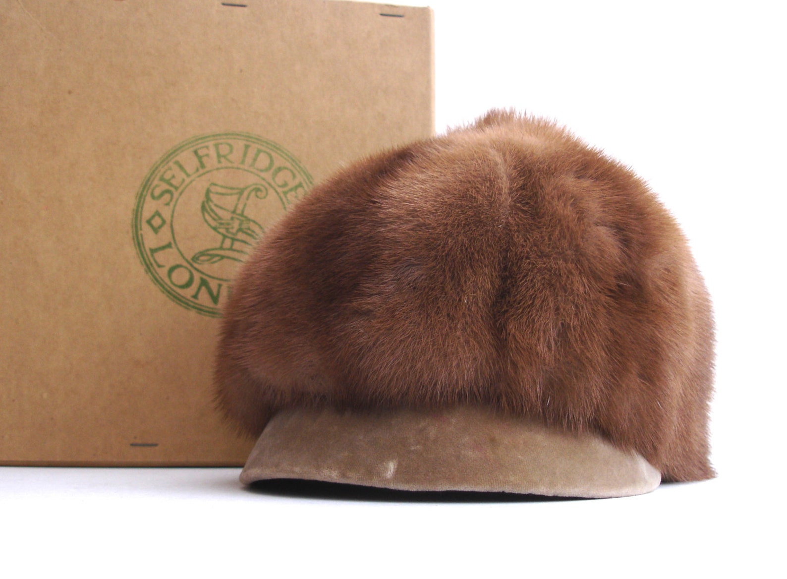 1960s Brown Vintage Fur Hat Vintage Fur Hat Vintage Fancy Dress Vintage ...