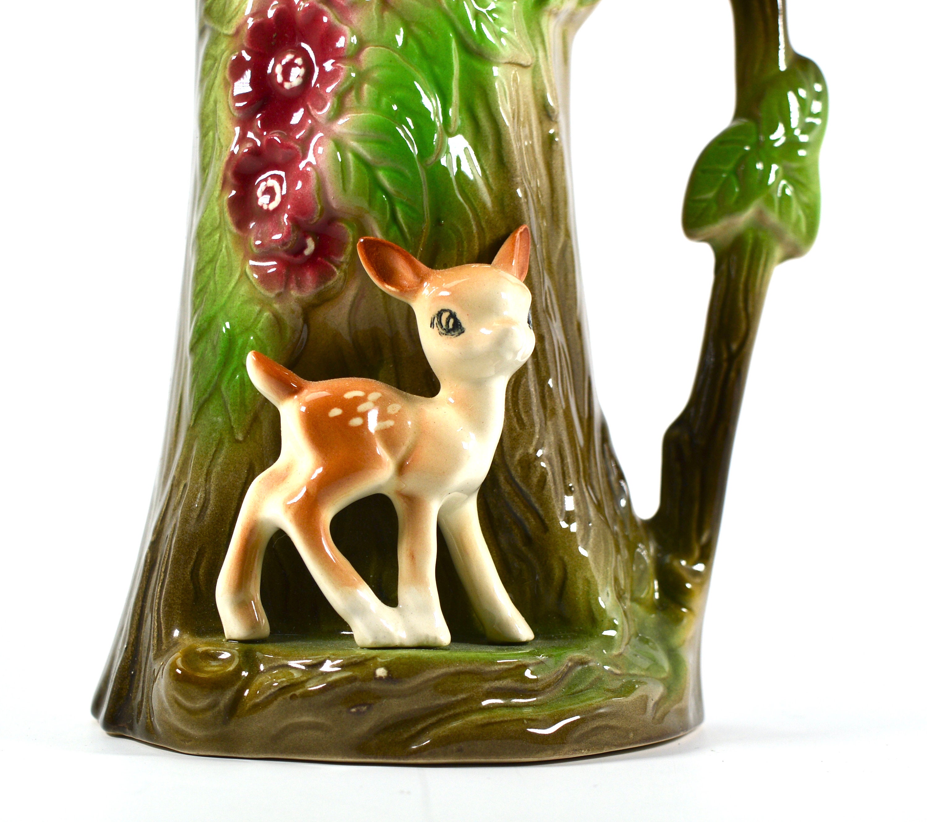 1960s Eastgate Pottery Fauna Jug Vintage Jug Fawn Mid Century Water ...