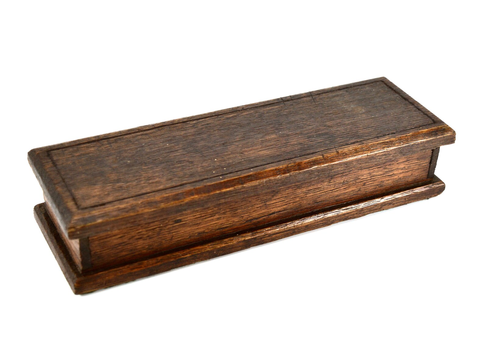 Vintage Wooden Box Vintage Playing Card Box | Etsy