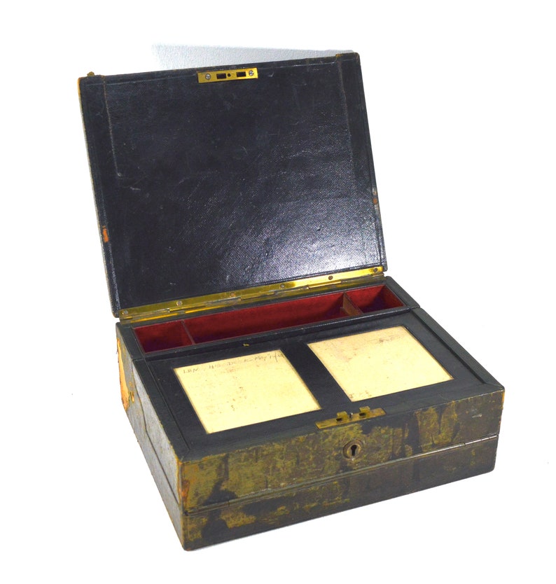 Antique Writing Box Writing Slope Vintage Writing Box - Etsy
