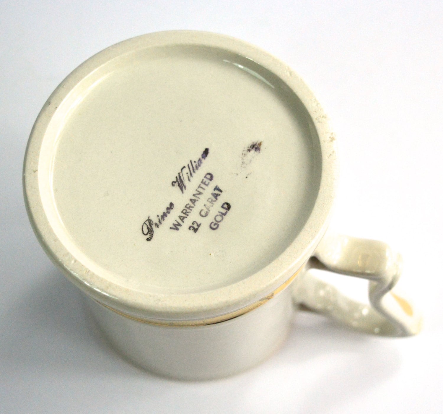 1950s Prince William Mug the Gardeners Prayer Warranted 22 Carat Gold ...