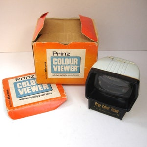 1970s Prinz Colour Viewer Dixons Twin Optically Ground Lenses 35mm ...