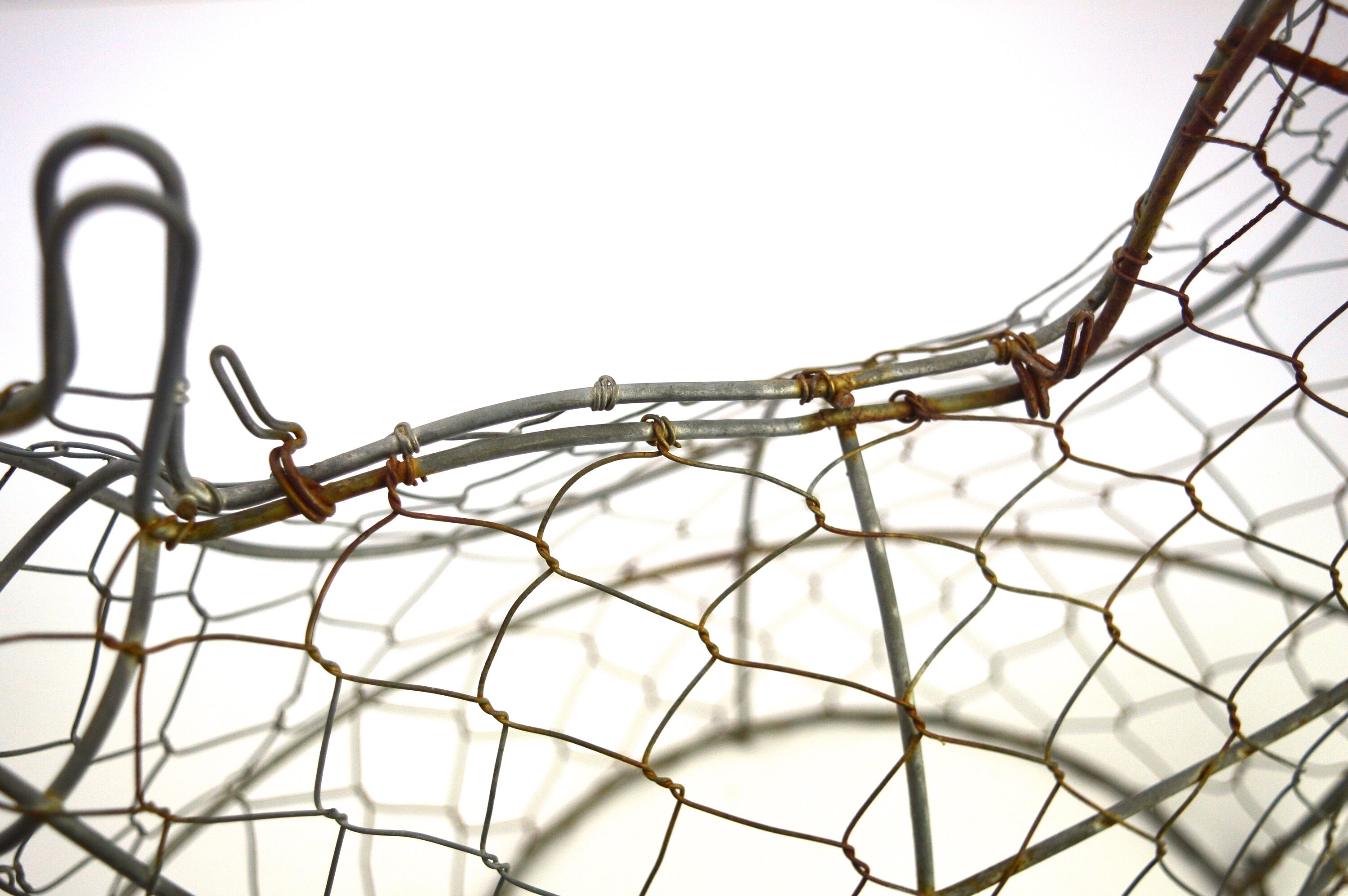 Vintage Wire Chicken Wire Sculpture Country Cottage Shabby - Etsy UK