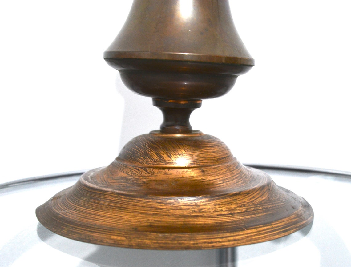 Vintage Metal Lamp Stand Project Vintage Brass Copper Lamp - Etsy España