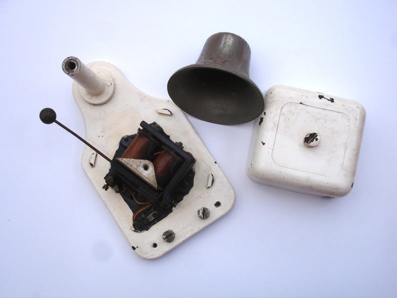 Old Firemans Call Bell PX4 Vintage Electric Door Vintage Railway ...