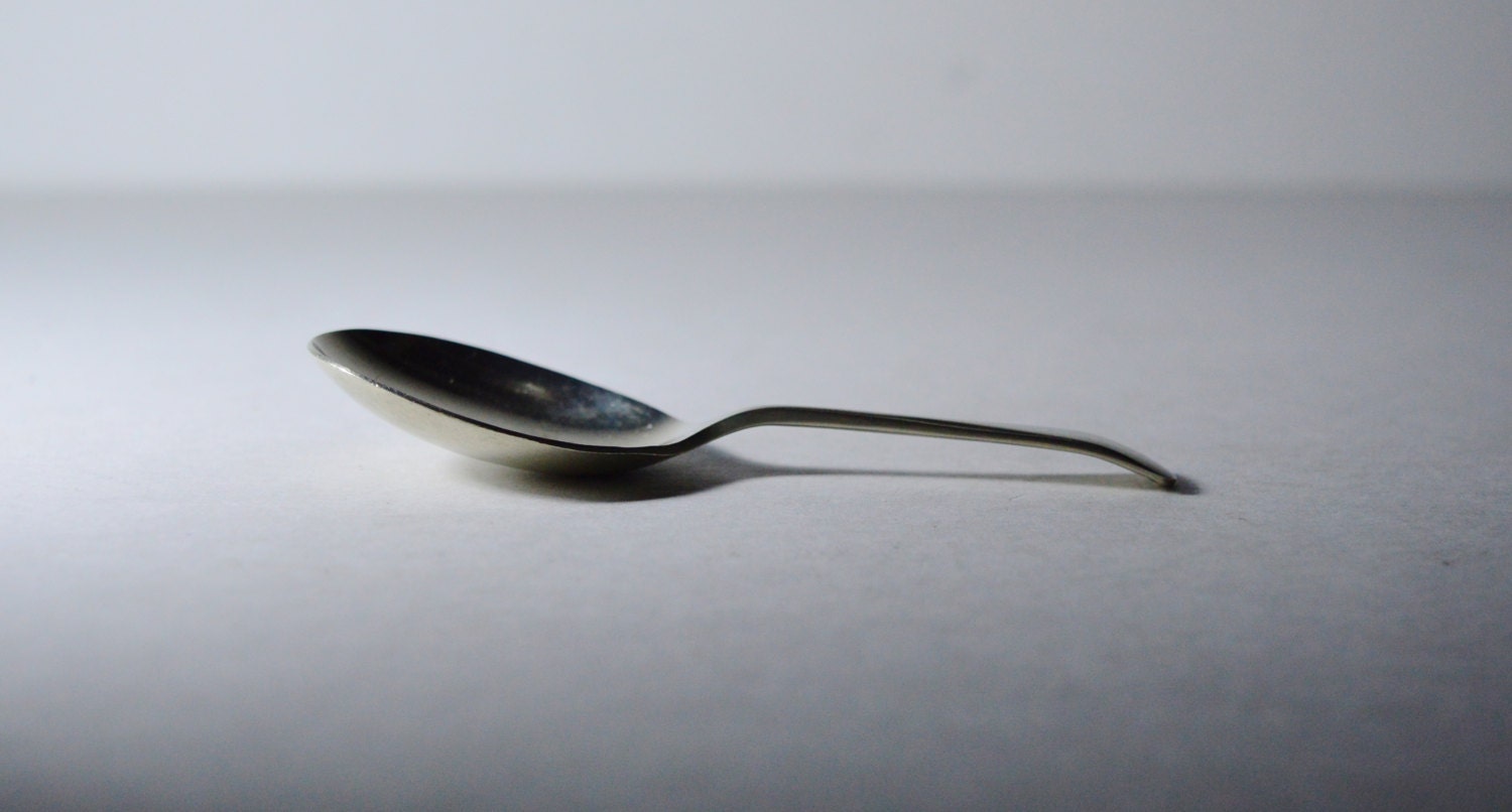 AKED 2/ Tea Spoon Vintage Tea Spoon Spoon for Leaf Tea Dunsheat - Etsy