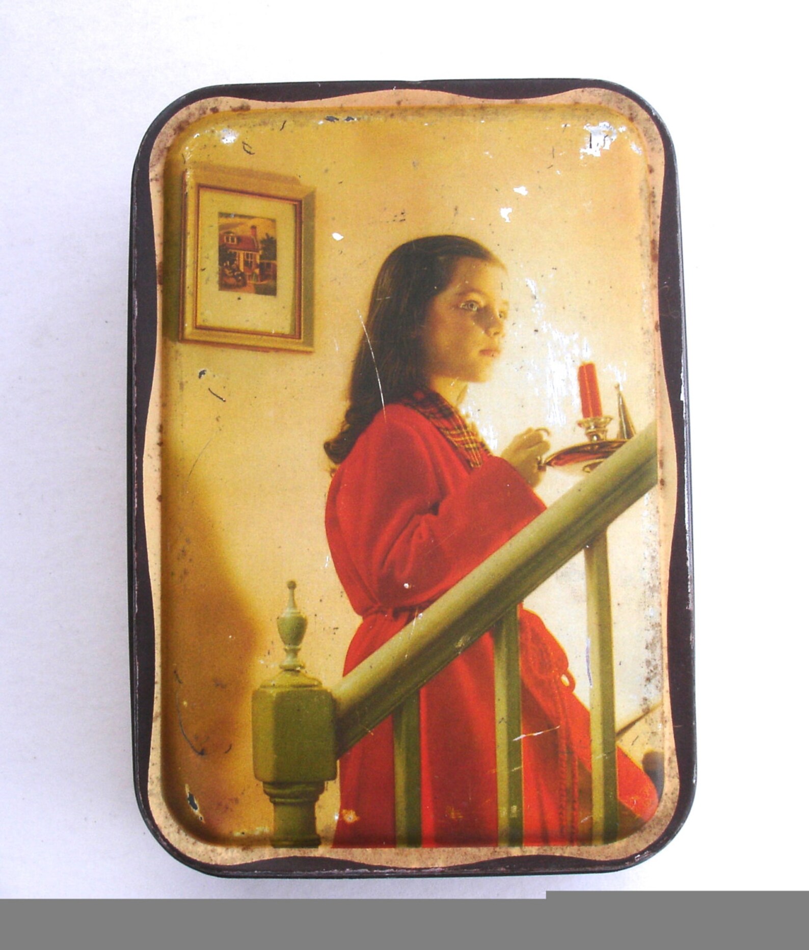 1950s Vintage Tin Edward Sharp Maidstone Kent England Vintage Sweet Tin ...