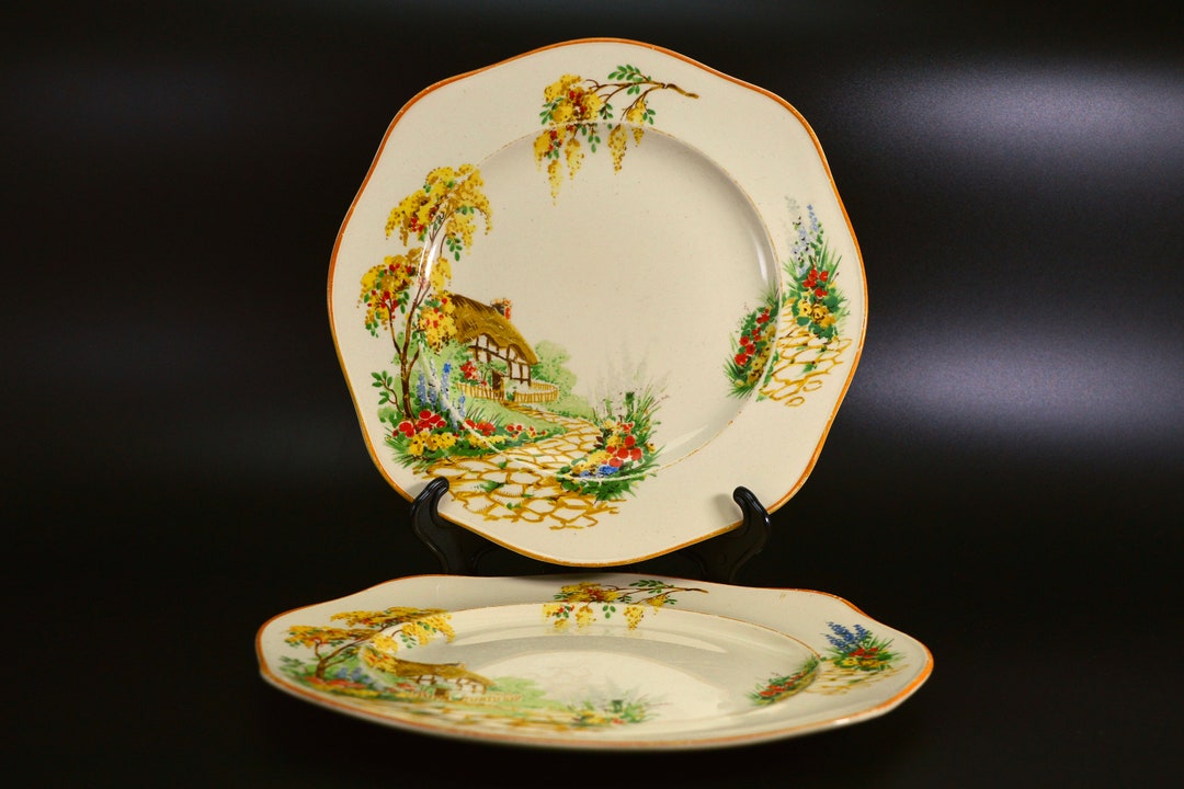 Vintage Dinner Plate James Kent Sunnyside - Etsy