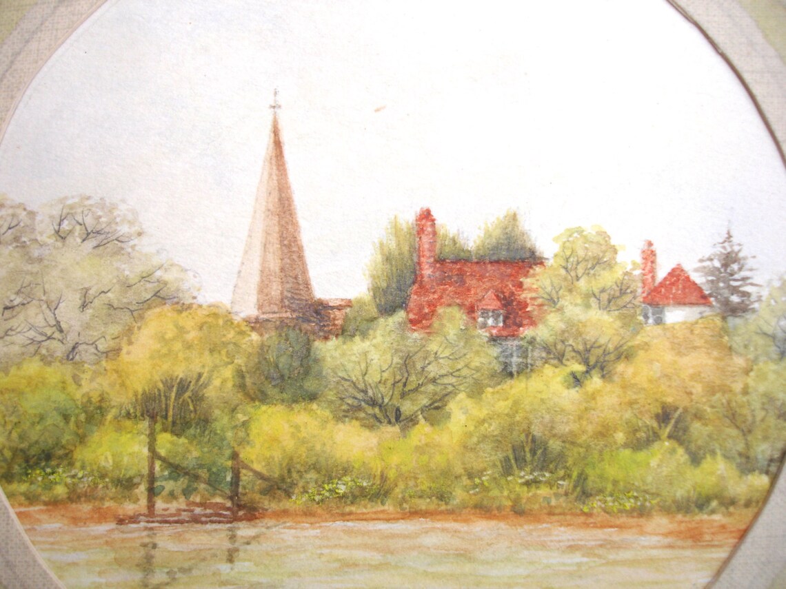 Signed W Harling Bury Sussex England Vintage Art Vintage - Etsy UK