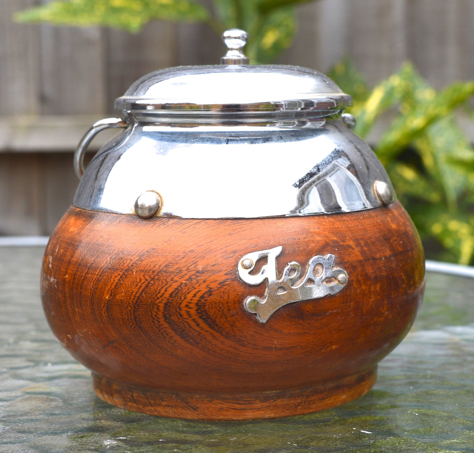 1960s Vintage Retro Tea Caddy Storage Jar Vintage Kitchenware | Etsy UK