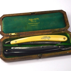 Victorian Razors Solingen Mappin & Webb Hamburg Vintage Hollow Ground ...