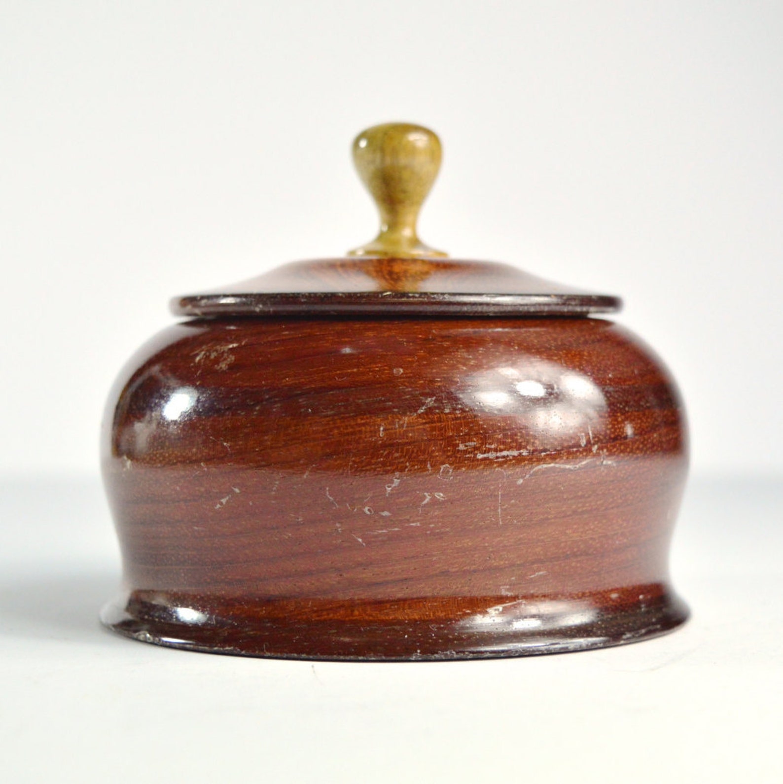 Wooden Trinket Box Vintage Housewares Vintage Storage Box Dressing ...