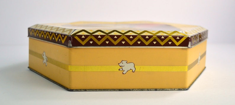 Vintage Tin Edward Sharp & Sons Ltd Maidstone Kent Vintage Biscuit Tin ...