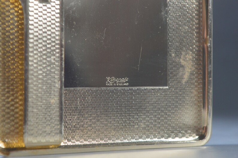 Kincraft Blue Cigarette Case 1950s Blue Vintage Cigarette Case Vintage ...