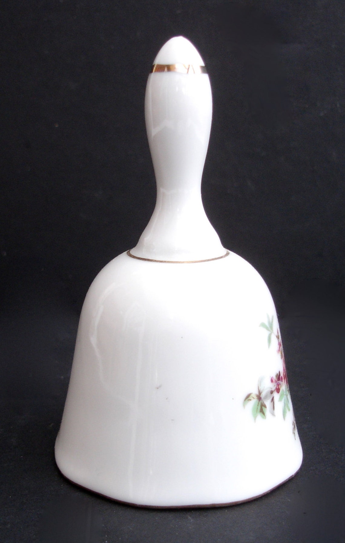 Vintage Bell Vintage China Bell Vintage Home Decor Vintage Birds Bell ...
