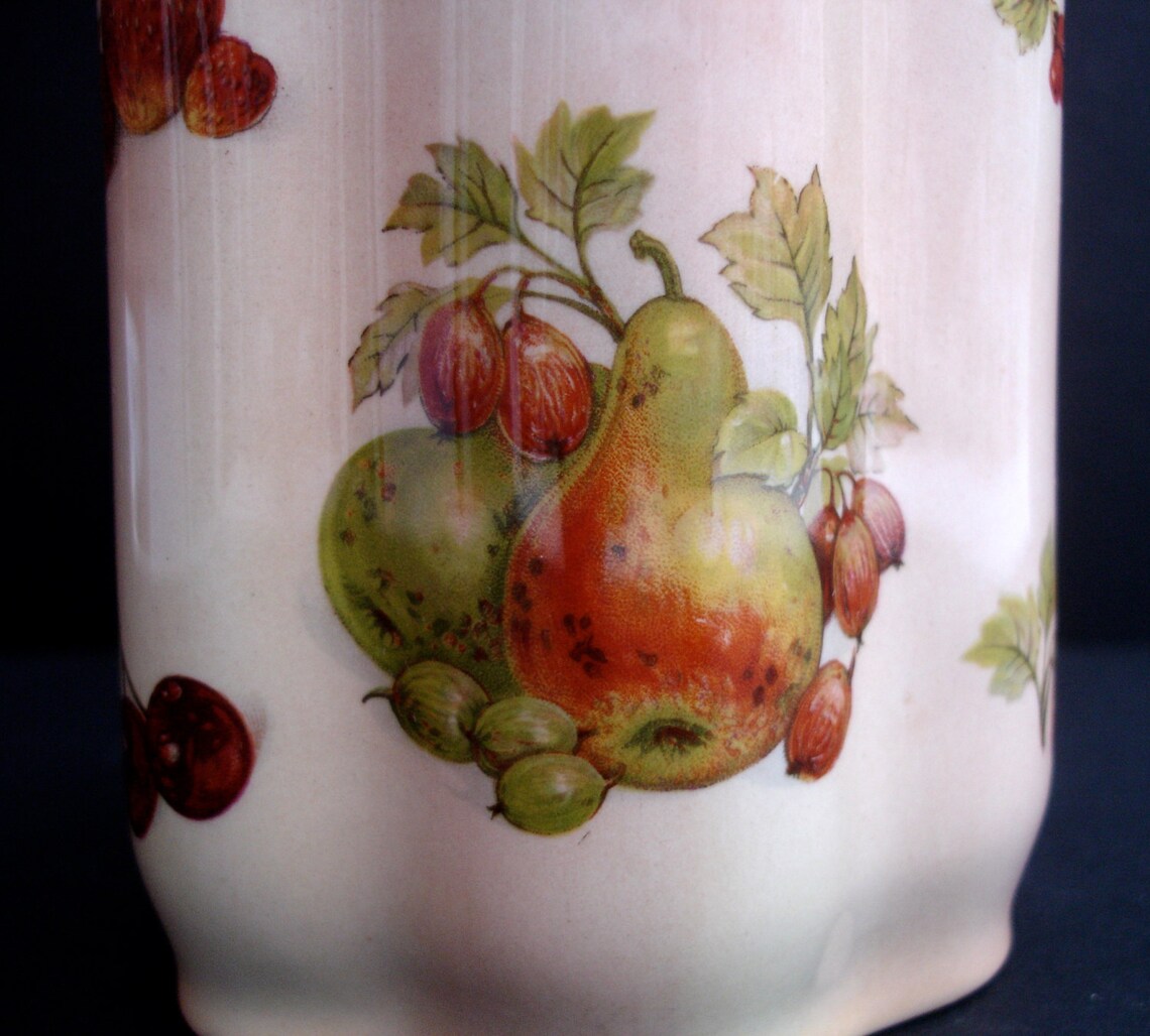 Royal Worcester Palissy Royale Collection Fruit Fluted Sugar - Etsy