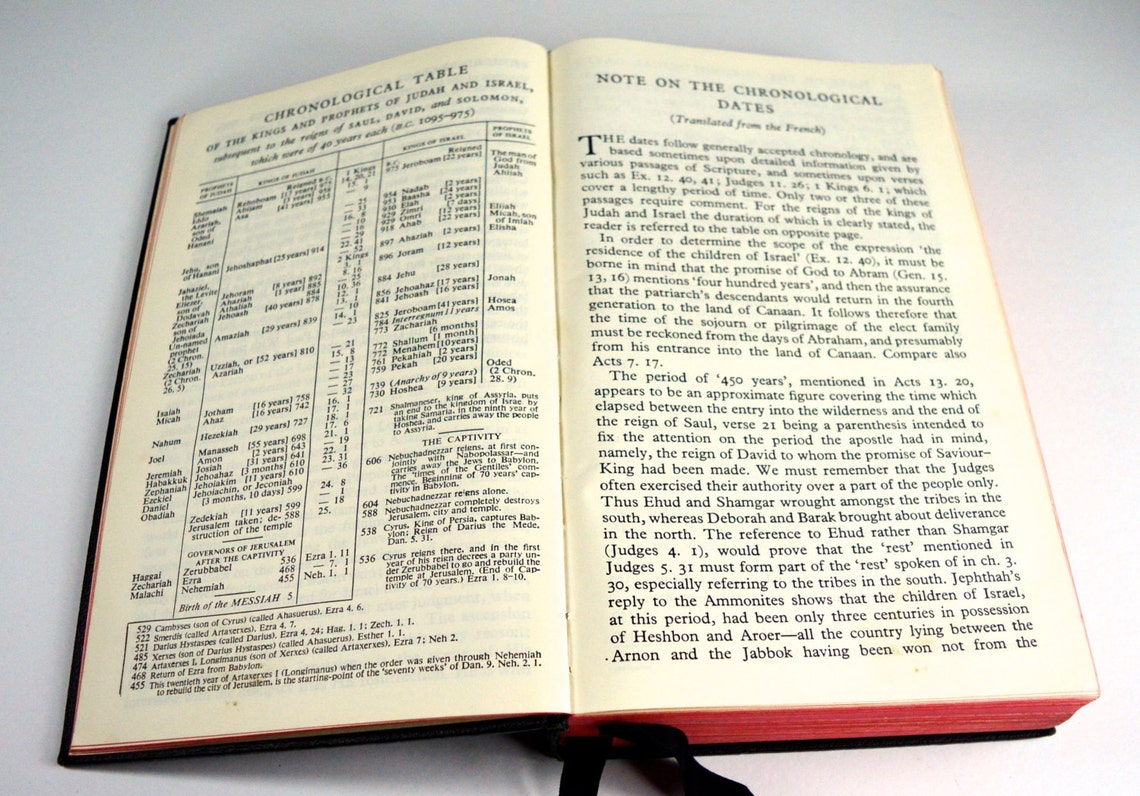 Vintage Holy Bible Holy Scriptures New Translation Vintage - Etsy UK