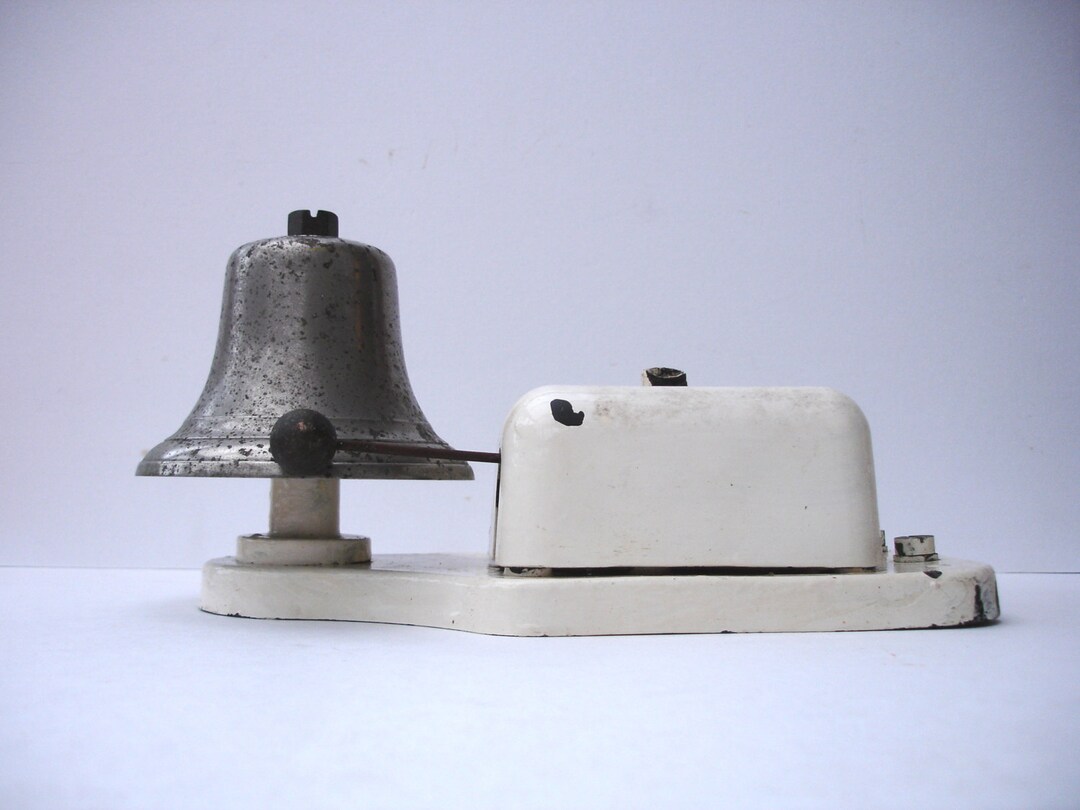 Old Firemans Call Bell PX4 Vintage Electric Door Vintage Railway ...