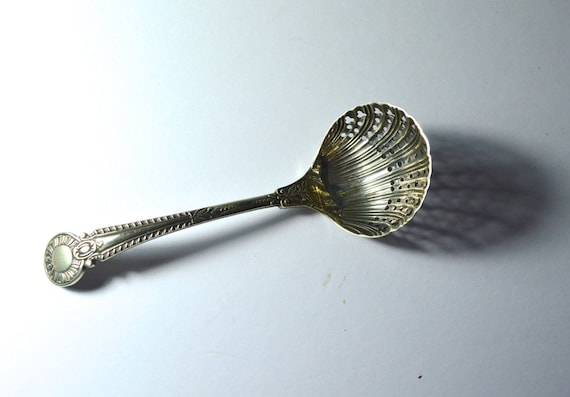 Victorian Tea Spoon Vintage Tea Spoon Spoon for Leaf Tea Bon | Etsy