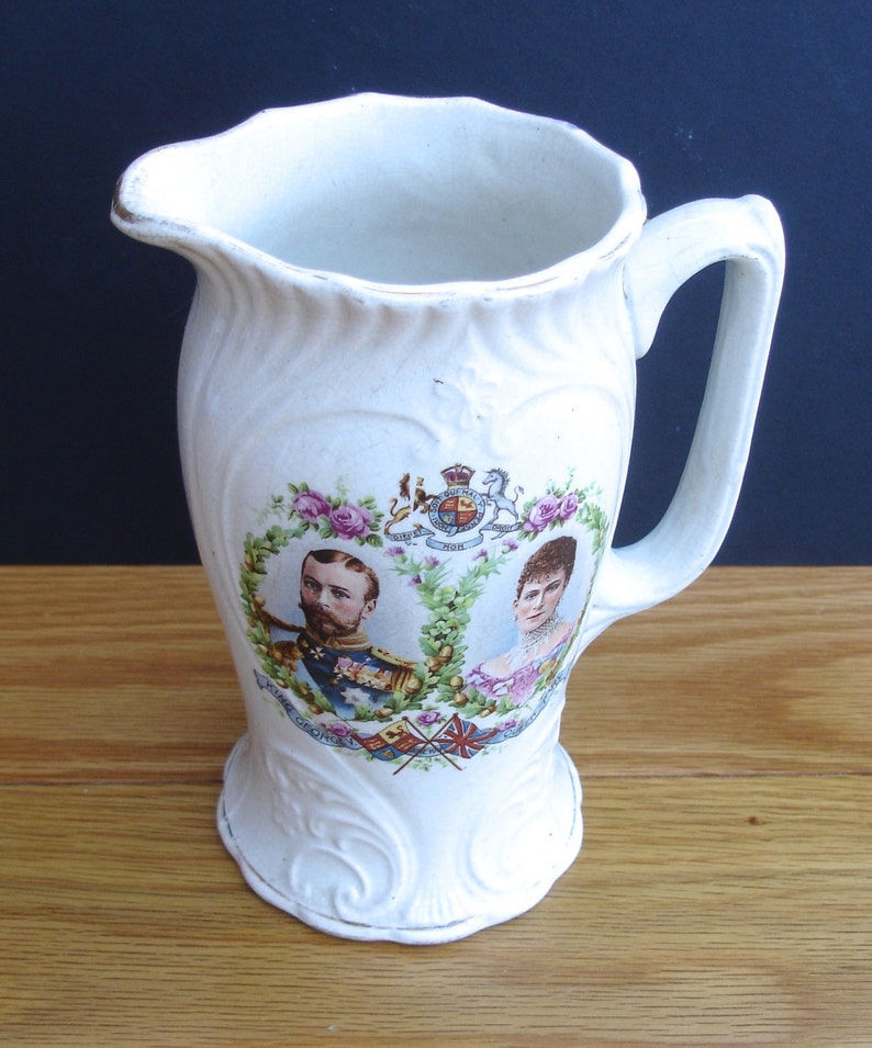 1911 Vintage Jug to Commemorate the June 1911 Coronation Their - Etsy
