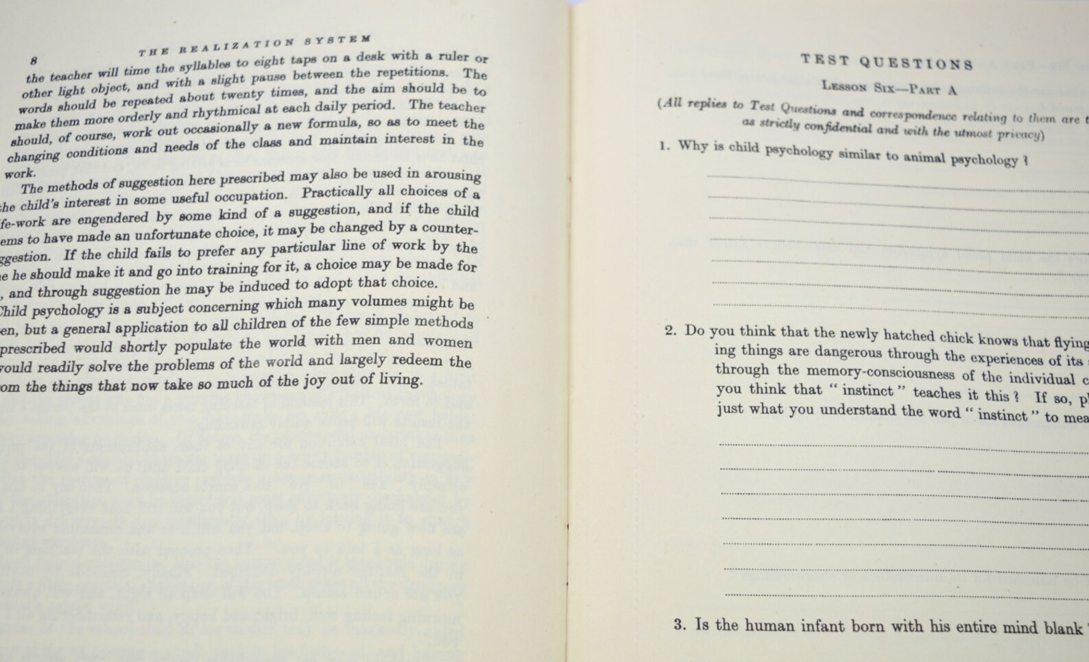 The Realization System G A Dudley Private Lessons in Practical ...