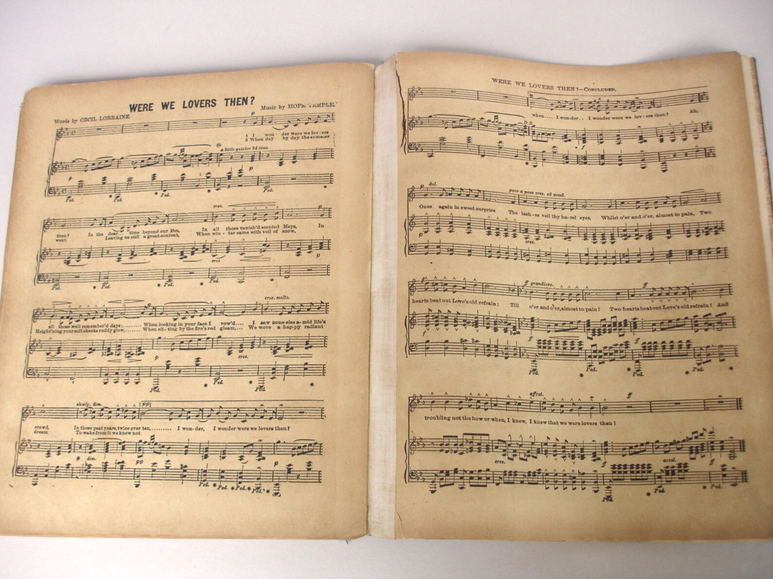 1890s the Song Folio No 3 Standard Vocal Music With Accompaniment for ...