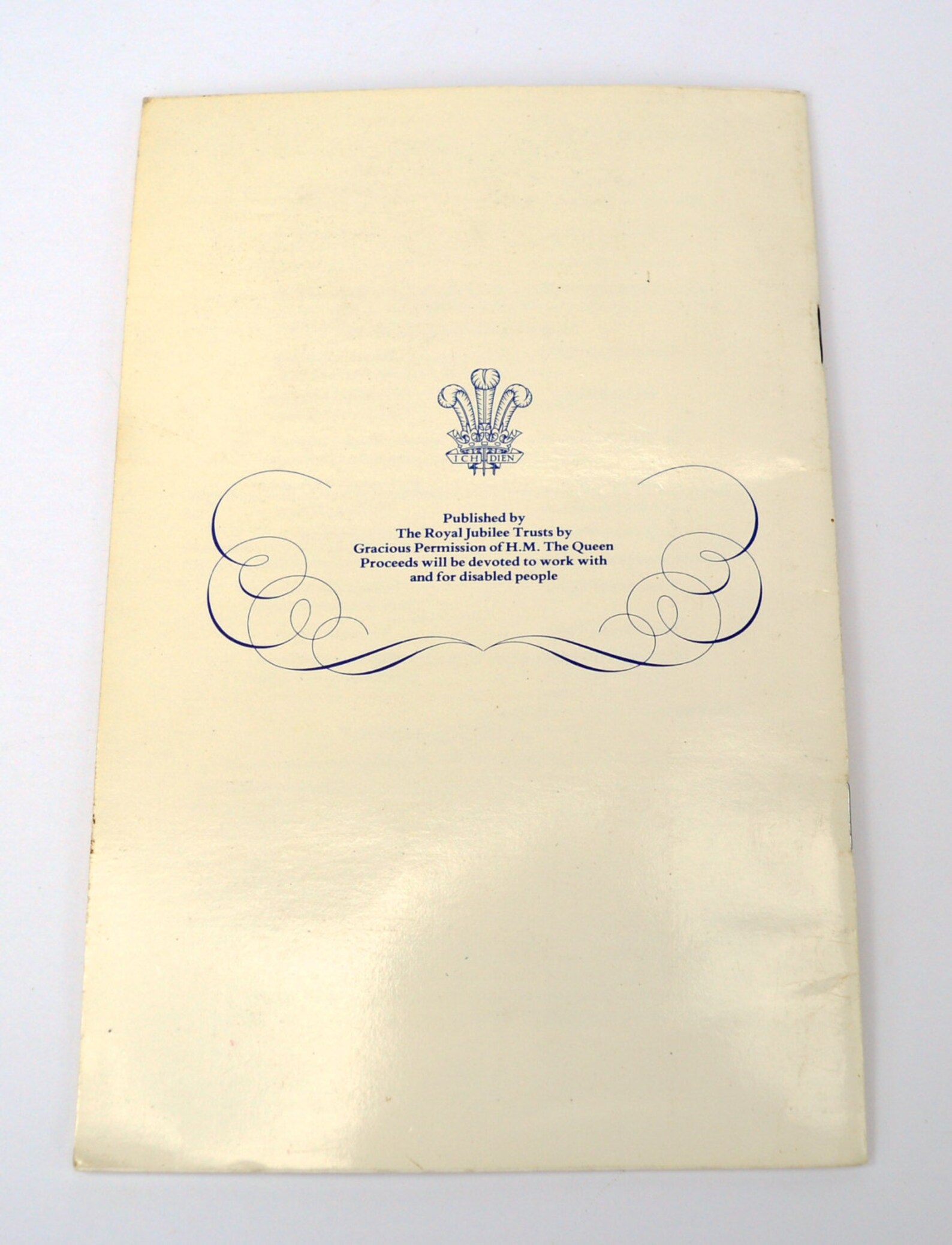 1981 Royal Wedding Official Programme Prince of Wales Princess Diana ...