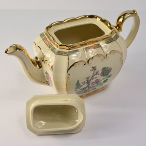 Vintage Tea Pot Vintage Cream Tea Pot Vintage Ceramic Tea Pot Vintage ...