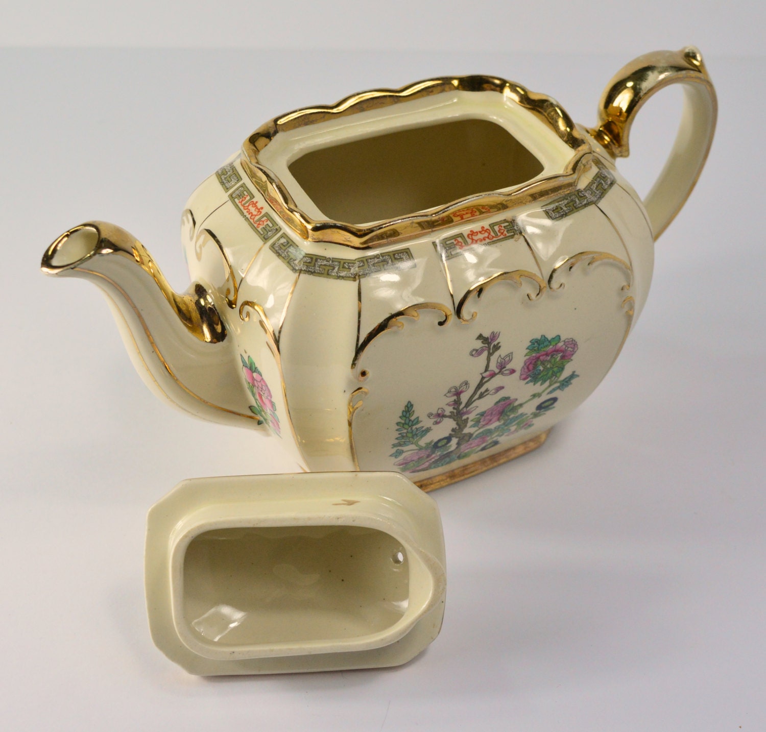 Vintage Tea Pot Vintage Cream Tea Pot Vintage Ceramic Tea Pot - Etsy UK