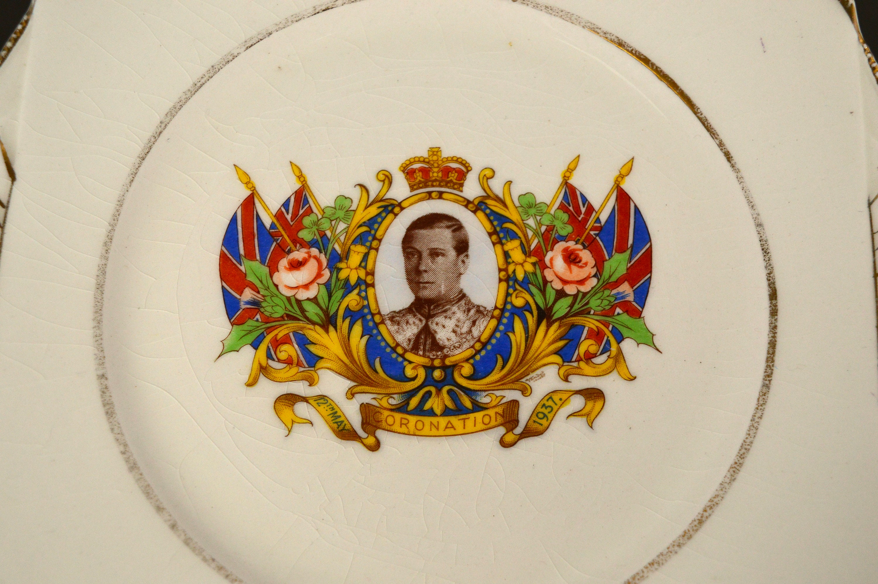 Edward VIII Coronation Plate Commemorative Plate James Kent - Etsy
