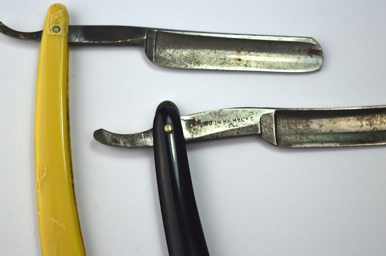 Victorian Razors Solingen Mappin & Webb Hamburg Vintage Hollow Ground ...